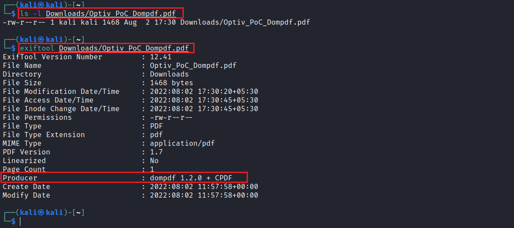 Exploiting RCE Vulnerability in Dompdf | Optiv